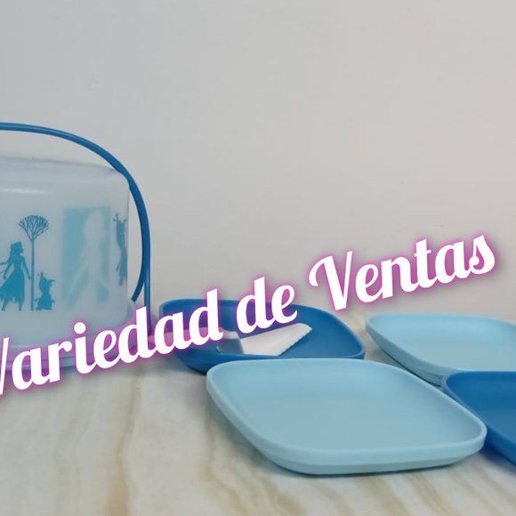 Tupperware | Other | Tupperware Frozen 2 Mini Cake Carrier | Poshmark